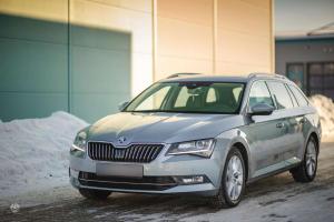 Grey Skoda SuperB 2019 in Kaunas, with an engine capacity of 2.00 L and mileage of 164 thousand km for 15590 €, photo 29 on AUTOMOTO.COM.LV