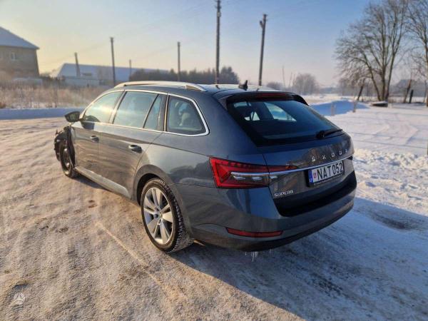 Grey Skoda SuperB 2019 in Kaunas, with an engine capacity of 1.97 L and mileage of 215 thousand km for 8150 €, photo 2 on AUTOMOTO.COM.LV