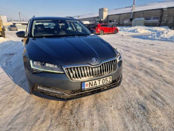 Grey Skoda SuperB 2019 in Kaunas, with an engine capacity of 1.97 L and mileage of 215 thousand km for 8150 €, photo 3 on AUTOMOTO.COM.LV