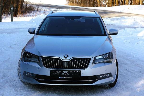 Grey Skoda SuperB 2019 in Kretinga, with an engine capacity of 1.97 L and mileage of 312 thousand km for 12499 €, photo 5 on AUTOMOTO.COM.LV