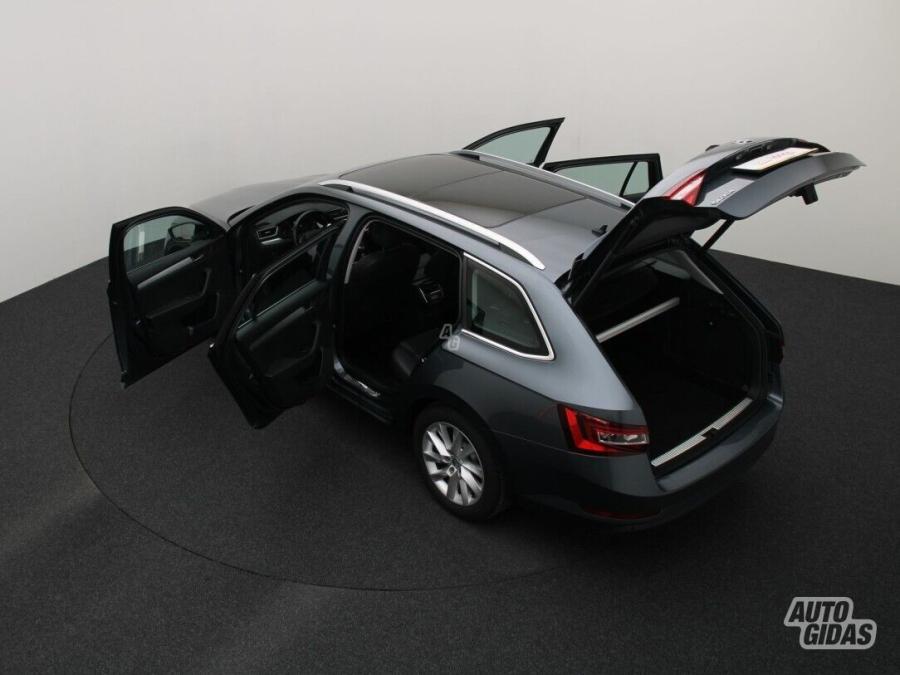 Grey Skoda SuperB 2019 in Vilnius, with an engine capacity of 1.50 L and mileage of 184 thousand km for 15199 €, photo 13 on AUTOMOTO.COM.LV