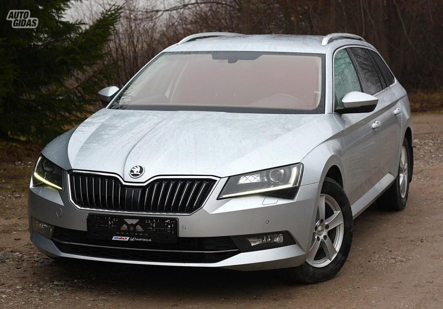 Grey Skoda SuperB 2019 in Petrikaiciai, with an engine capacity of 2.00 L and mileage of 312 thousand km for 12499 €, photo 1 on AUTOMOTO.COM.LV