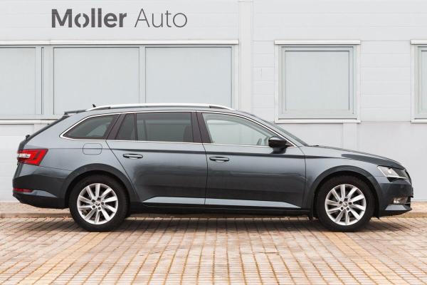 Grey Skoda SuperB 2019 in Ventspils, with an engine capacity of 2.00 L and mileage of 120 thousand km for 17100 €, photo 6 on AUTOMOTO.COM.LV