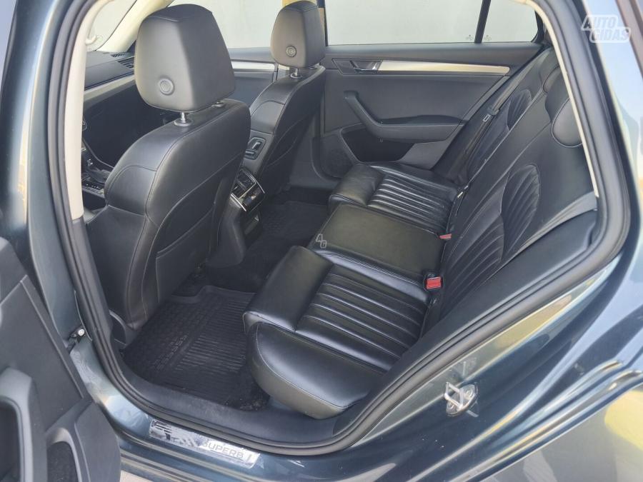 Grey Skoda SuperB 2019 in Jurbarkas, with an engine capacity of 2.00 L and mileage of 255 thousand km for 9300 €, photo 16 on AUTOMOTO.COM.LV