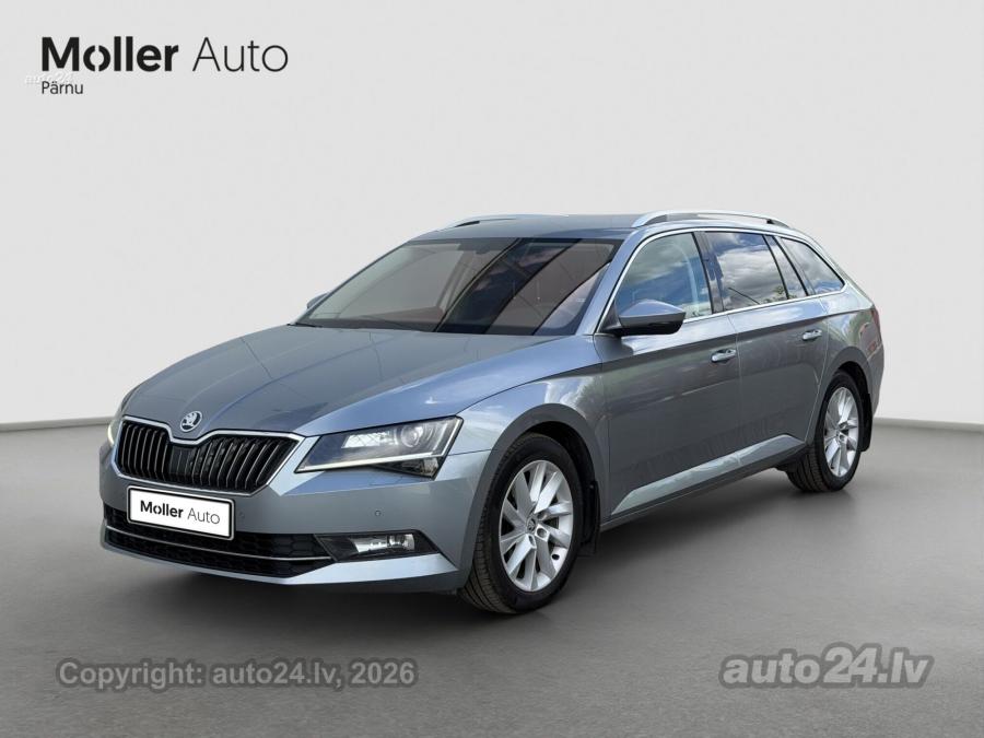 Grey Skoda SuperB 2019 in Parnu, with an engine capacity of 2.00 L and mileage of 113 thousand km for 18900 €, photo 1 on AUTOMOTO.COM.LV