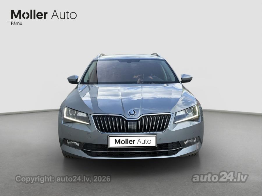 Grey Skoda SuperB 2019 in Parnu, with an engine capacity of 2.00 L and mileage of 113 thousand km for 18900 €, photo 4 on AUTOMOTO.COM.LV