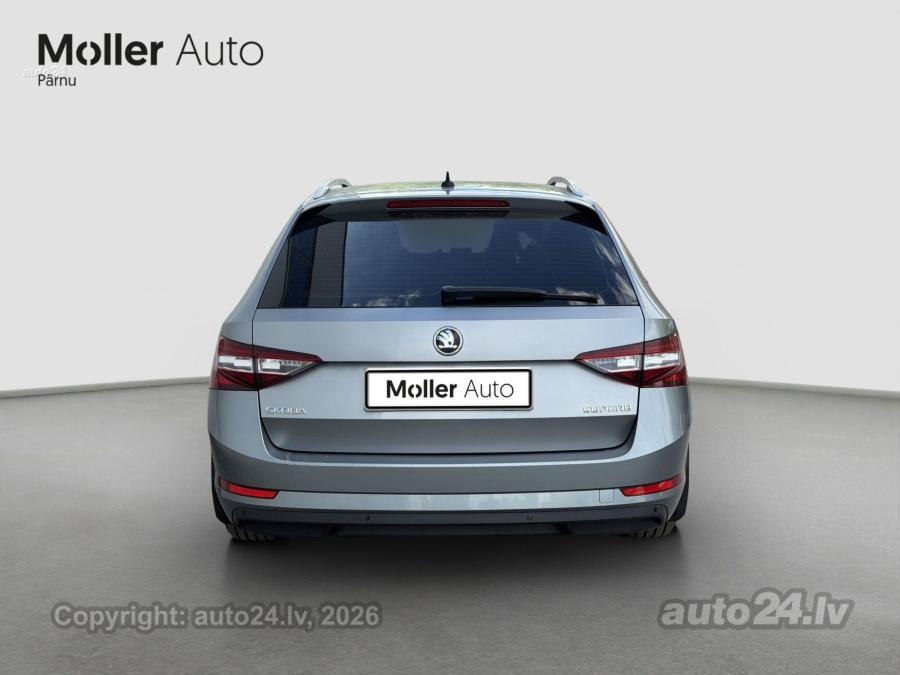 Grey Skoda SuperB 2019 in Parnu, with an engine capacity of 2.00 L and mileage of 113 thousand km for 18900 €, photo 5 on AUTOMOTO.COM.LV
