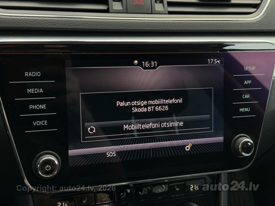 Grey Skoda SuperB 2019 in Parnu, with an engine capacity of 2.00 L and mileage of 113 thousand km for 18900 €, photo 11 on AUTOMOTO.COM.LV