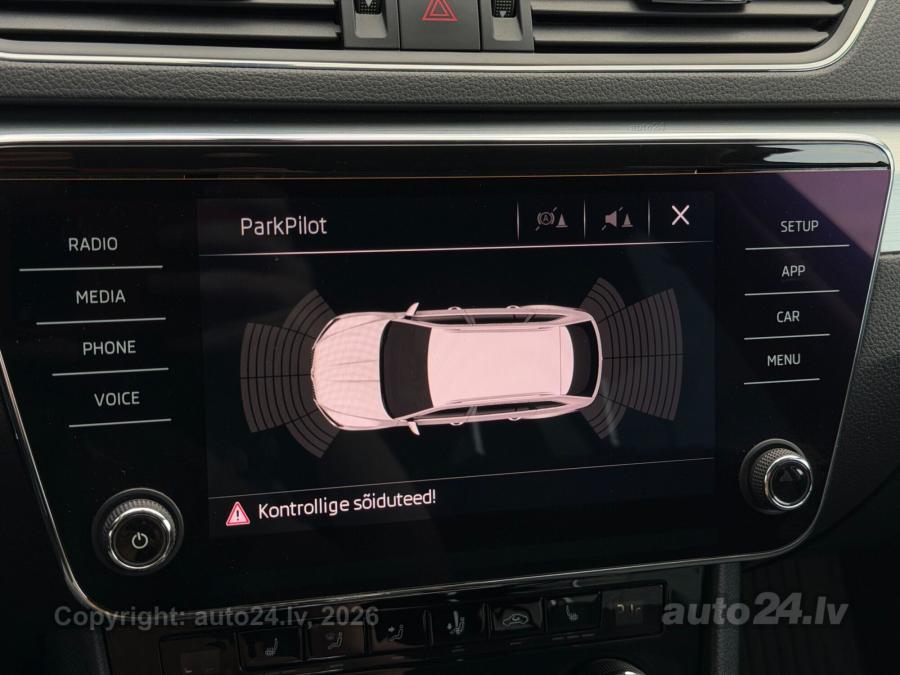 Grey Skoda SuperB 2019 in Parnu, with an engine capacity of 2.00 L and mileage of 113 thousand km for 18900 €, photo 12 on AUTOMOTO.COM.LV