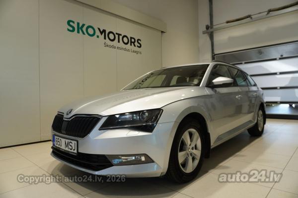 Pelēks Skoda SuperB 2019 Tallina, ar dzinēja tilpumu 1.40 L un nobraukumu 131 tūkst. km par 13900 €, foto  vietnē AUTOMOTO.COM.LV