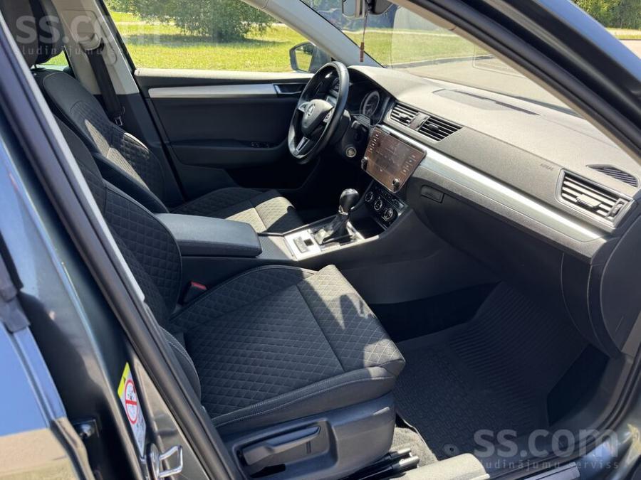 Grey Skoda SuperB 2019 in Riga, with an engine capacity of 2.00 L and mileage of 0 thousand km for 15950 €, photo 15 on AUTOMOTO.COM.LV