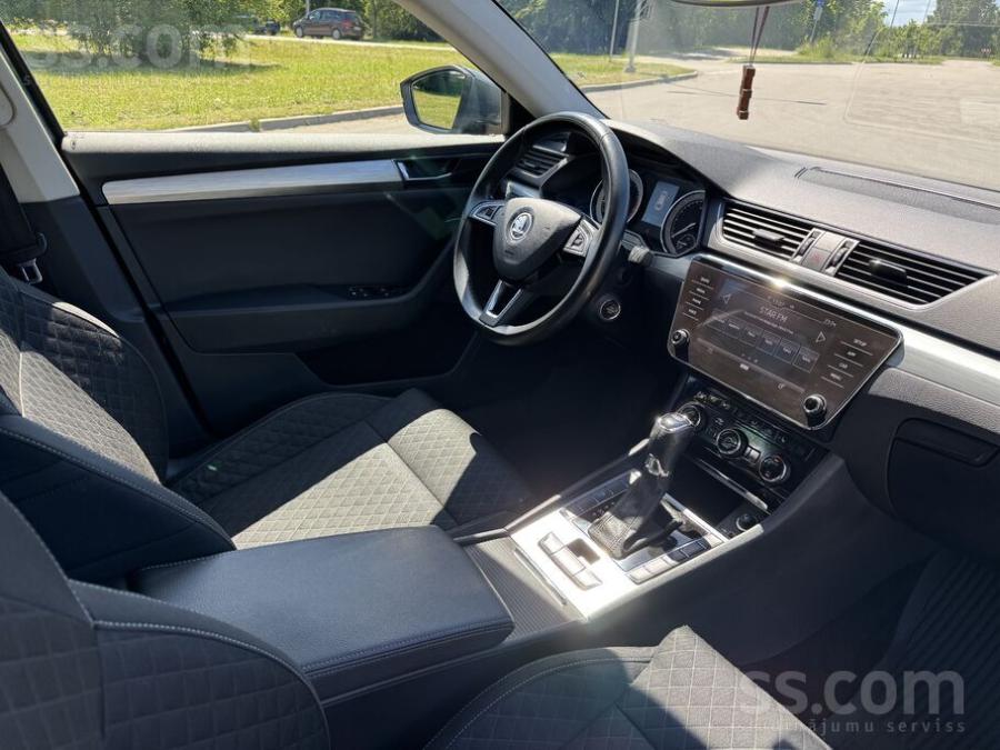 Grey Skoda SuperB 2019 in Riga, with an engine capacity of 2.00 L and mileage of 0 thousand km for 15950 €, photo 16 on AUTOMOTO.COM.LV