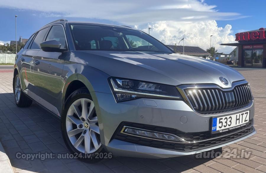 Grey Skoda SuperB 2019 in Tallinn, with an engine capacity of 2.00 L and mileage of 78 thousand km for 19900 €, photo 4 on AUTOMOTO.COM.LV