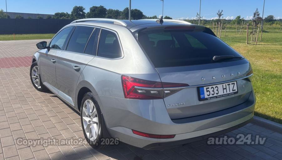 Grey Skoda SuperB 2019 in Tallinn, with an engine capacity of 2.00 L and mileage of 78 thousand km for 19900 €, photo 5 on AUTOMOTO.COM.LV