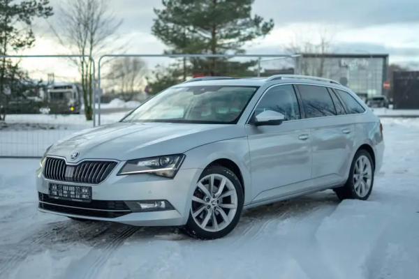 Grey Skoda SuperB 2019 in Liepaja, with an engine capacity of 2.00 L and mileage of 154 thousand km for 18600 €, photo 1 on AUTOMOTO.COM.LV