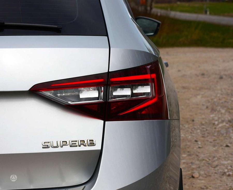 Pelēks Skoda SuperB 2019 Kretinga, ar dzinēja tilpumu 1.97 L un nobraukumu 312 tūkst. km par 11199 €, foto 15 vietnē AUTOMOTO.COM.LV