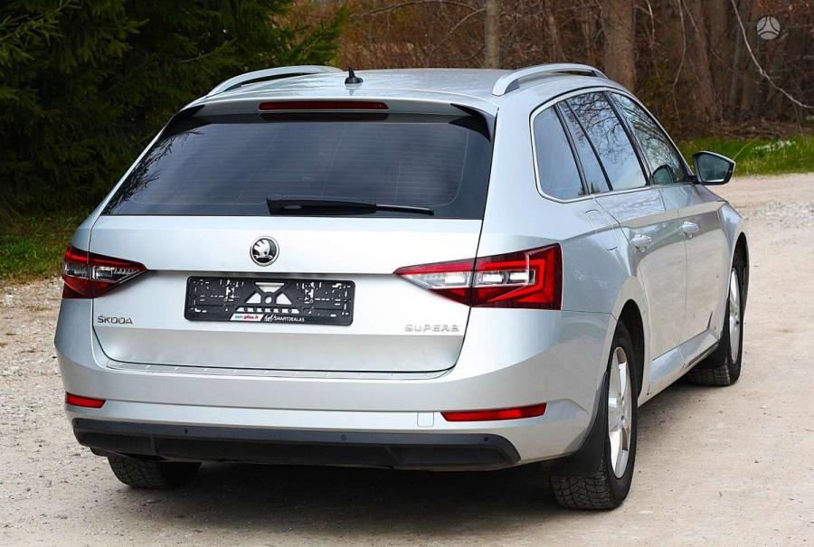 Pelēks Skoda SuperB 2019 Kretinga, ar dzinēja tilpumu 1.97 L un nobraukumu 312 tūkst. km par 11199 €, foto 16 vietnē AUTOMOTO.COM.LV