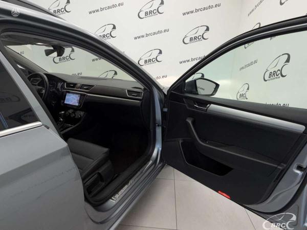 Grey Skoda SuperB 2019 in Vilnius, with an engine capacity of 1.97 L and mileage of 374 thousand km for 9400 €, photo 9 on AUTOMOTO.COM.LV