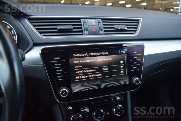 Grey Skoda SuperB 2019 in Riga, with an engine capacity of 1.50 L and mileage of 173 thousand km for 12900 €, photo 6 on AUTOMOTO.COM.LV