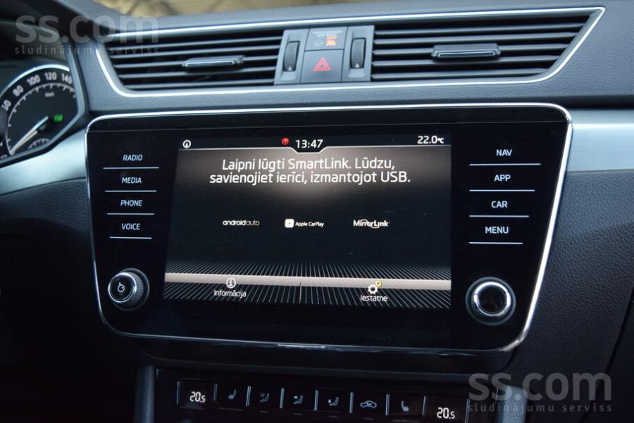 Pelēks Skoda SuperB 2019 Rīga, ar dzinēja tilpumu 1.50 L un nobraukumu 173 tūkst. km par 12900 €, foto 8 vietnē AUTOMOTO.COM.LV