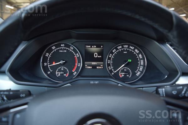 Grey Skoda SuperB 2019 in Riga, with an engine capacity of 1.50 L and mileage of 173 thousand km for 12900 €, photo 9 on AUTOMOTO.COM.LV