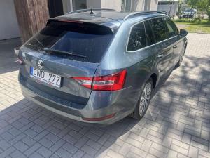 Grey Skoda SuperB 2019 in Sakiai, with an engine capacity of 1.97 L and mileage of 124 thousand km for 14999 €, photo 4 on AUTOMOTO.COM.LV