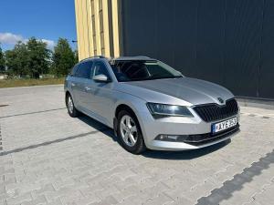 Grey Skoda SuperB 2019 in Klaipeda, with an engine capacity of 1.97 L and mileage of 313 thousand km for 12200 €, photo 17 on AUTOMOTO.COM.LV