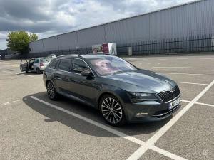Grey Skoda SuperB 2019 in Kaunas, with an engine capacity of 1.97 L and mileage of 160 thousand km for 19500 €, photo  on AUTOMOTO.COM.LV