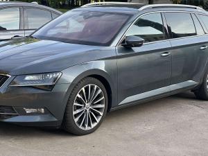 Grey Skoda SuperB 2019 in Kaunas, with an engine capacity of 1.97 L and mileage of 160 thousand km for 19500 €, photo 5 on AUTOMOTO.COM.LV