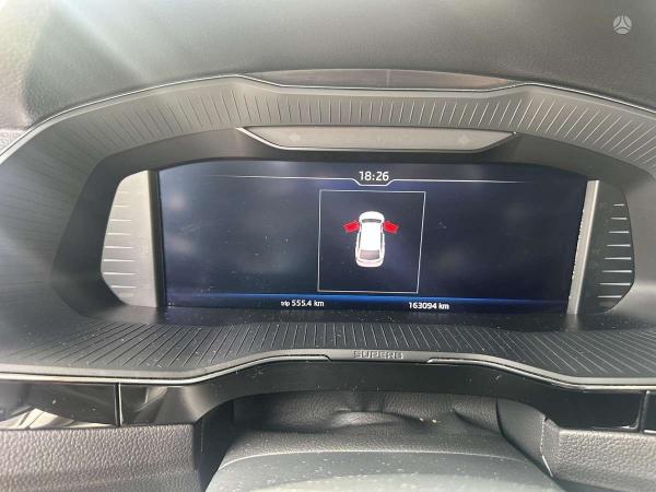 Grey Skoda SuperB 2019 in Kaunas, with an engine capacity of 1.97 L and mileage of 160 thousand km for 19500 €, photo 10 on AUTOMOTO.COM.LV