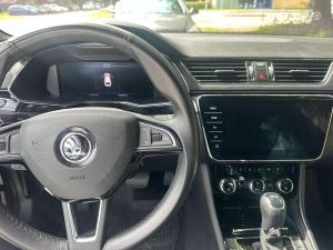 Grey Skoda SuperB 2019 in Kaunas, with an engine capacity of 1.97 L and mileage of 160 thousand km for 19500 €, photo 12 on AUTOMOTO.COM.LV