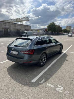 Grey Skoda SuperB 2019 in Kaunas, with an engine capacity of 1.97 L and mileage of 160 thousand km for 19500 €, photo 24 on AUTOMOTO.COM.LV