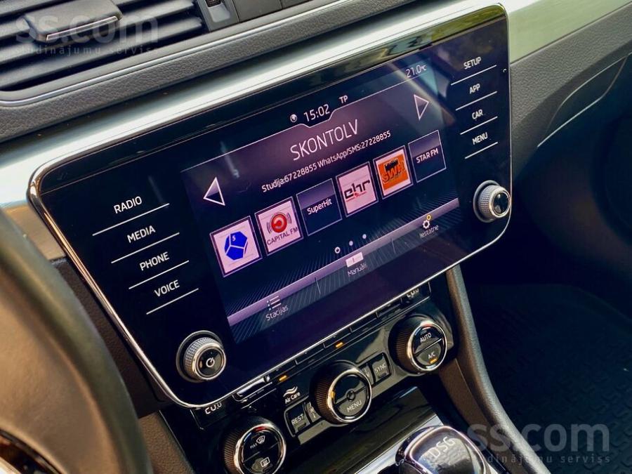 Pelēks Skoda SuperB 2019 Daugavpils, ar dzinēja tilpumu 1.50 L un nobraukumu 0 tūkst. km par 13990 €, foto 15 vietnē AUTOMOTO.COM.LV