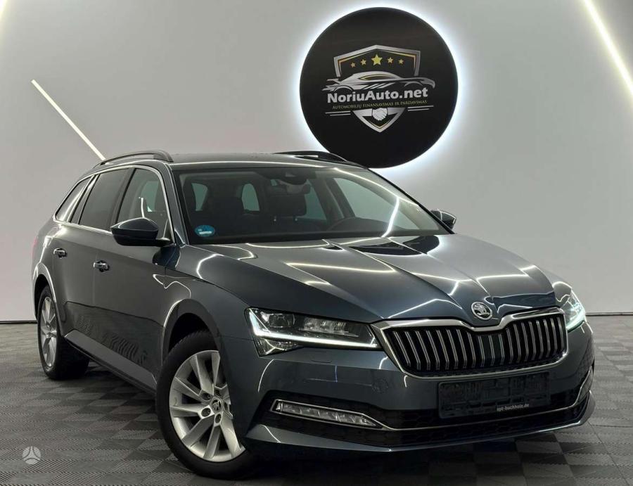 Pelēks Skoda SuperB 2019 Marijampole, ar dzinēja tilpumu 1.97 L un nobraukumu 269 tūkst. km par 15999 €, foto 1 vietnē AUTOMOTO.COM.LV