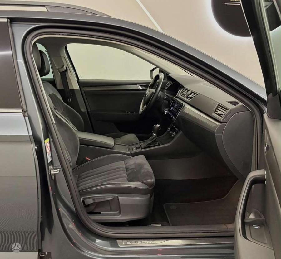 Pelēks Skoda SuperB 2019 Marijampole, ar dzinēja tilpumu 1.97 L un nobraukumu 269 tūkst. km par 15999 €, foto 33 vietnē AUTOMOTO.COM.LV