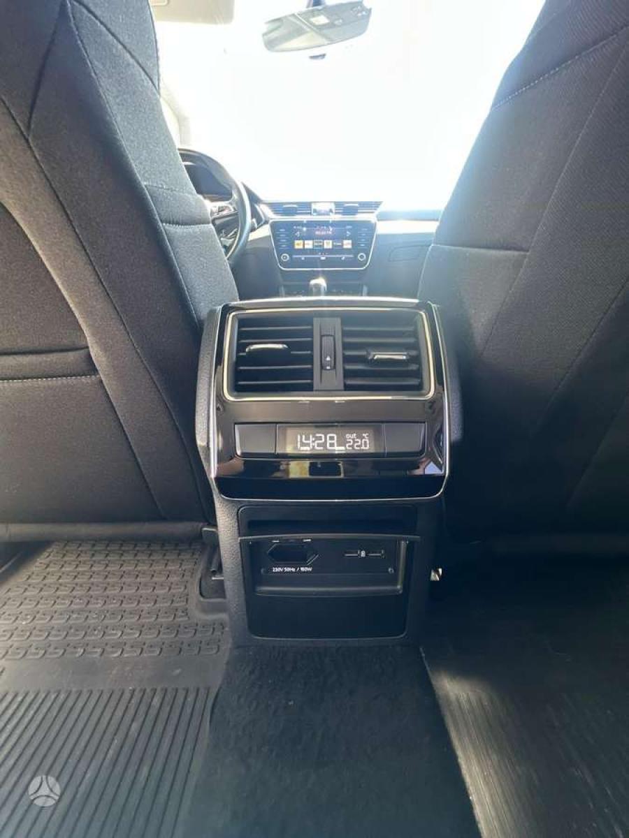 Pelēks Skoda SuperB 2019 Klaipėda, ar dzinēja tilpumu 1.97 L un nobraukumu 322 tūkst. km par 12300 €, foto 8 vietnē AUTOMOTO.COM.LV