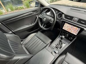 Grey Skoda SuperB 2019 in Vilnius, with an engine capacity of 1.97 L and mileage of 230 thousand km for 14700 €, photo 3 on AUTOMOTO.COM.LV