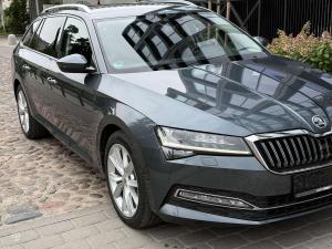 Grey Skoda SuperB 2019 in Vilnius, with an engine capacity of 1.97 L and mileage of 230 thousand km for 14700 €, photo 7 on AUTOMOTO.COM.LV