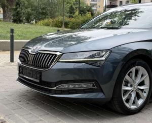 Grey Skoda SuperB 2019 in Vilnius, with an engine capacity of 1.97 L and mileage of 230 thousand km for 14700 €, photo 11 on AUTOMOTO.COM.LV