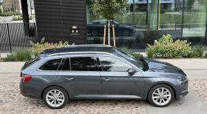 Grey Skoda SuperB 2019 in Vilnius, with an engine capacity of 1.97 L and mileage of 230 thousand km for 14700 €, photo 17 on AUTOMOTO.COM.LV