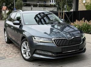Grey Skoda SuperB 2019 in Vilnius, with an engine capacity of 1.97 L and mileage of 230 thousand km for 14700 €, photo 19 on AUTOMOTO.COM.LV