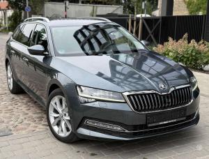 Grey Skoda SuperB 2019 in Vilnius, with an engine capacity of 1.97 L and mileage of 230 thousand km for 14700 €, photo 21 on AUTOMOTO.COM.LV