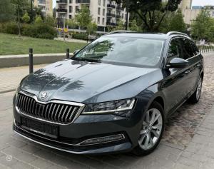 Grey Skoda SuperB 2019 in Vilnius, with an engine capacity of 1.97 L and mileage of 230 thousand km for 14700 €, photo 22 on AUTOMOTO.COM.LV
