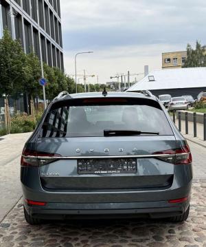 Grey Skoda SuperB 2019 in Vilnius, with an engine capacity of 1.97 L and mileage of 230 thousand km for 14700 €, photo 24 on AUTOMOTO.COM.LV