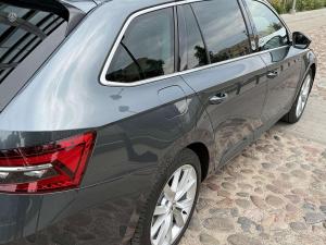 Grey Skoda SuperB 2019 in Vilnius, with an engine capacity of 1.97 L and mileage of 230 thousand km for 14700 €, photo 28 on AUTOMOTO.COM.LV