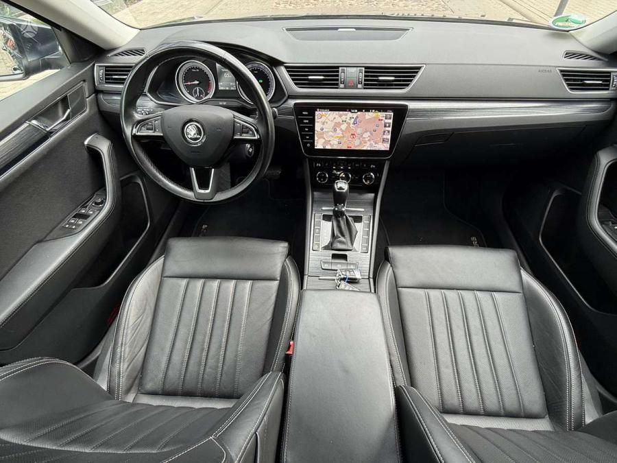 Grey Skoda SuperB 2019 in Vilnius, with an engine capacity of 1.97 L and mileage of 230 thousand km for 14700 €, photo 33 on AUTOMOTO.COM.LV