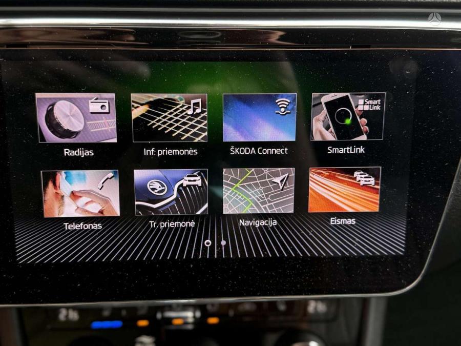 Grey Skoda SuperB 2019 in Vilnius, with an engine capacity of 1.97 L and mileage of 230 thousand km for 14700 €, photo 46 on AUTOMOTO.COM.LV