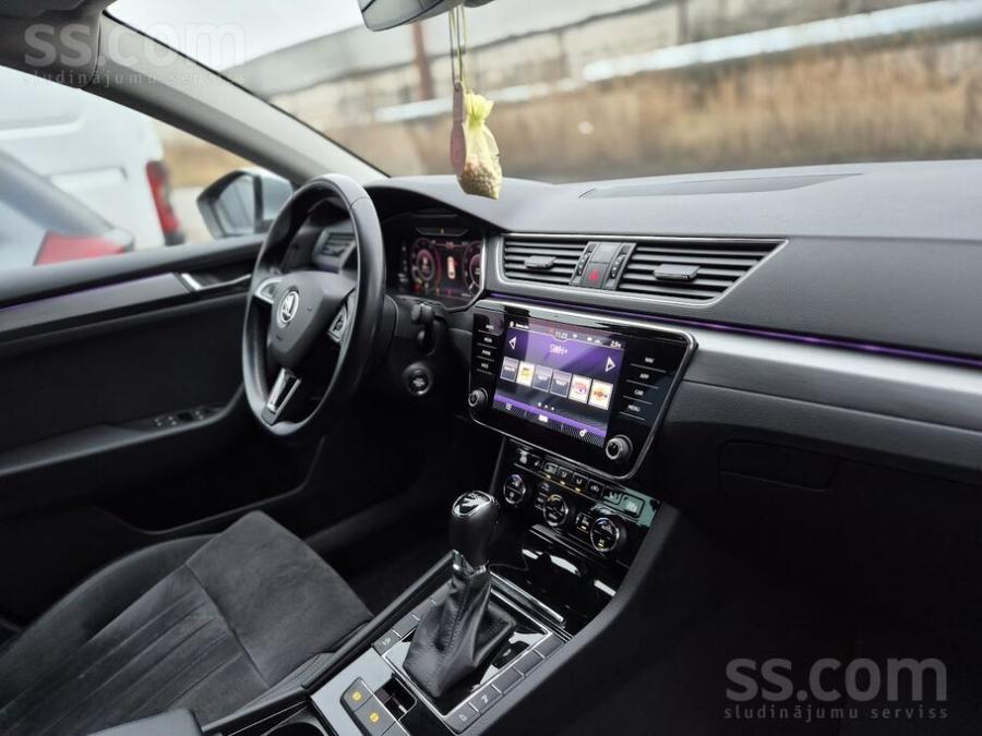 Grey Skoda SuperB 2019 in Riga, with an engine capacity of 2.00 L and mileage of 273 thousand km for 12900 €, photo 10 on AUTOMOTO.COM.LV