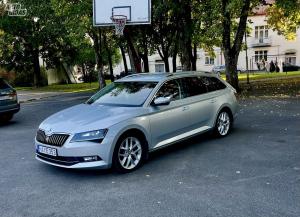 Grey Skoda SuperB 2019 in Klaipeda, with an engine capacity of 2.00 L and mileage of 313 thousand km for 11600 €, photo  on AUTOMOTO.COM.LV