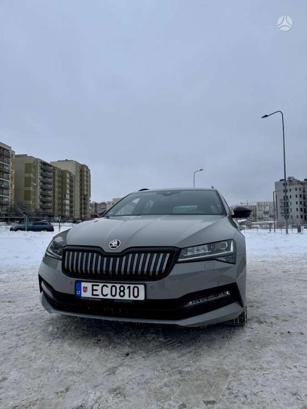 Grey Skoda SuperB 2020 in Vilnius, with an engine capacity of 1.40 L and mileage of 156 thousand km for 21000 €, photo 2 on AUTOMOTO.COM.LV